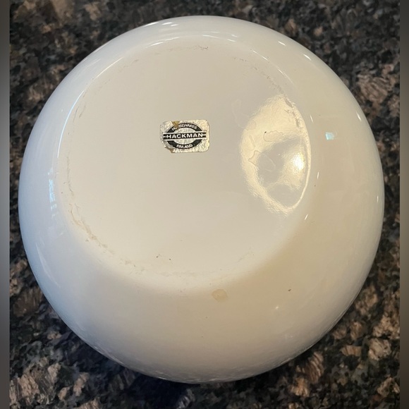 Hackman | Dining | Vintage Mid Century Hackman Finland Enamel ...